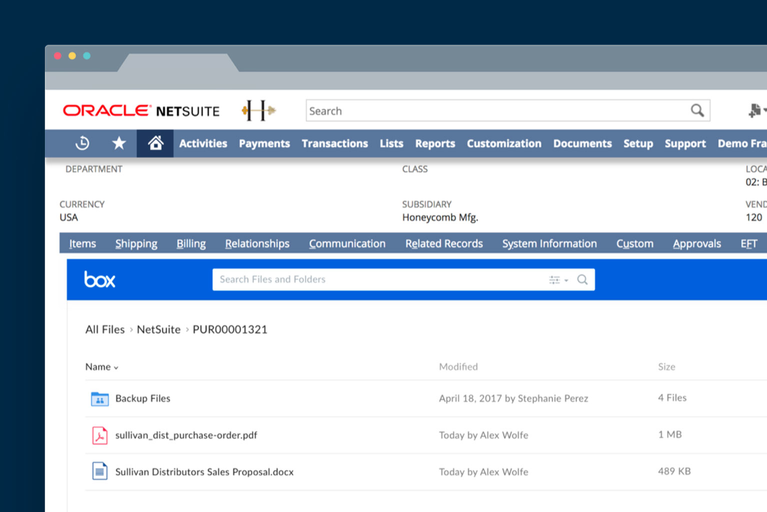 Box for Finance - Drive Financial Growth