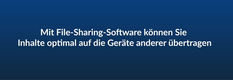 Was ist Filesharing-Software und wie funktioniert sie? I Box