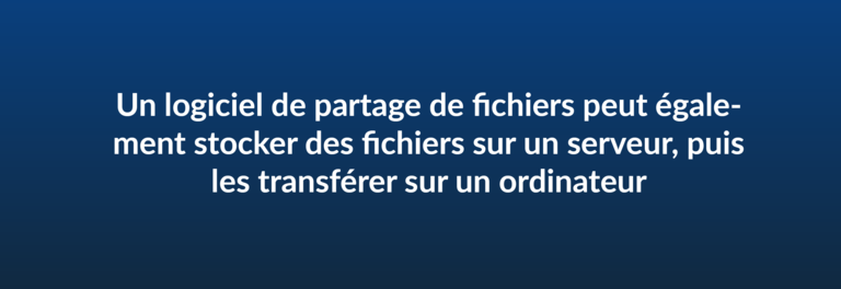 Qu'est-ce qu'un logiciel de partage de fichiers et comment cela ...